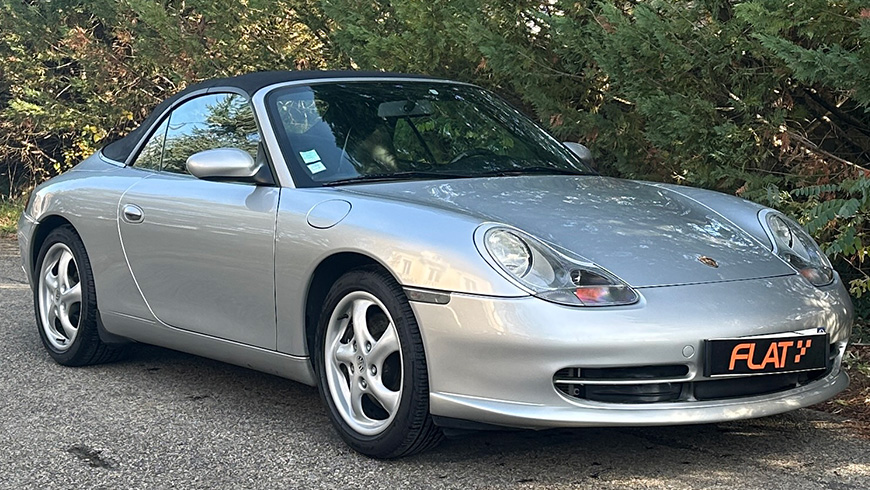 Occasion PORSCHE 911 Carrera Cabriolet type 996 Gris chez Flat 69 à ...
